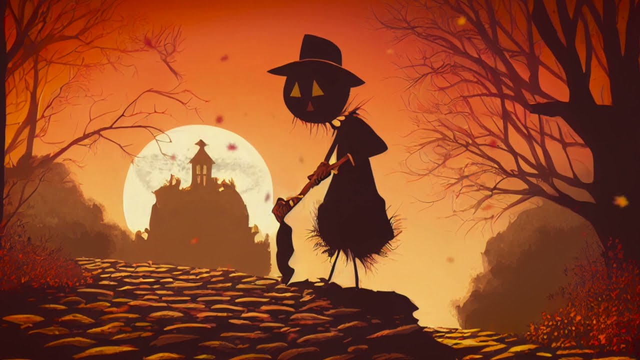 Relaxing Halloween & Fall Ambience / 3+ hours of Autumn nature sounds ...