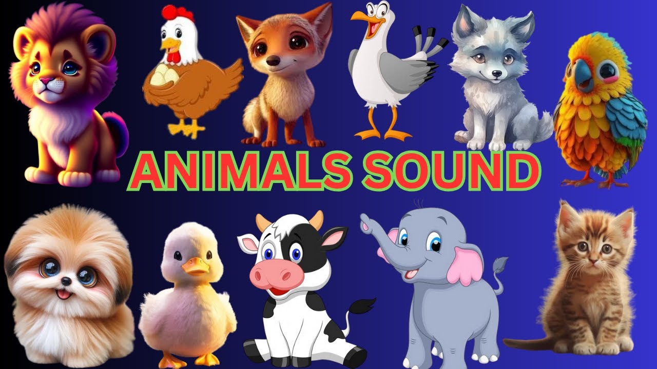 Animal Sound for Children | Animal Sound | Best Animal Sound | Animal ...