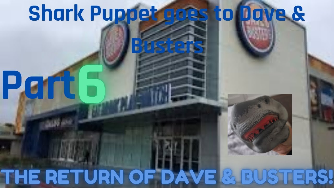 Shark Puppet goes to Dave & Busters Part 6 - YouTube