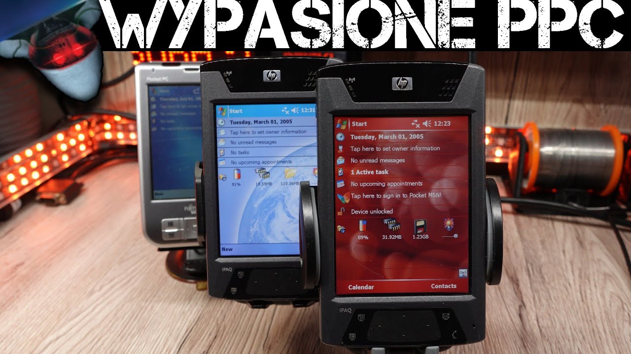 PocketPC, na którym zainstalujesz dziesiątki ROMów. iPAQ hx4700 | Windows Mobile 5 - YouTube