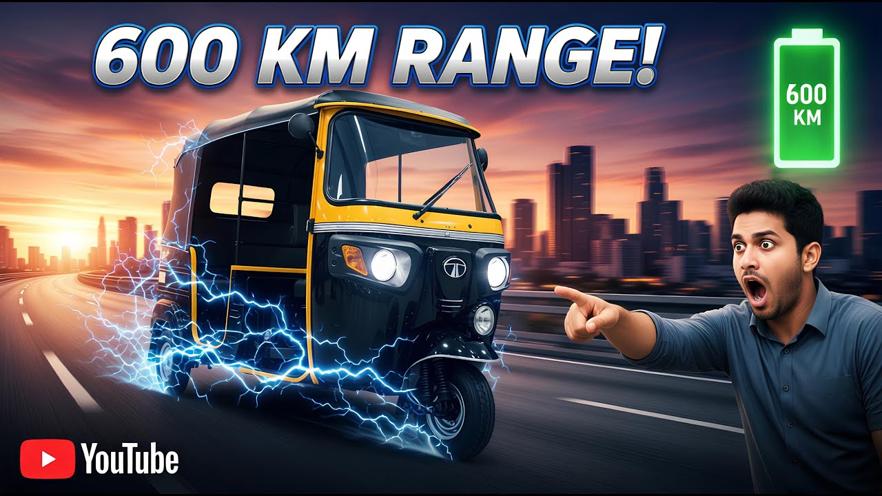 2026 Tata Electric Rickshaw | 600km Range! | Daily ₹3,000+ Earn Karo ...