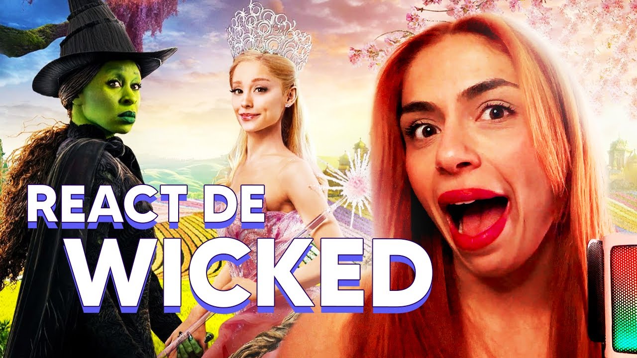REACT DO TRAILER DE WICKED - SERÁ QUE VOU QUERER IR NO CINEMA? - YouTube