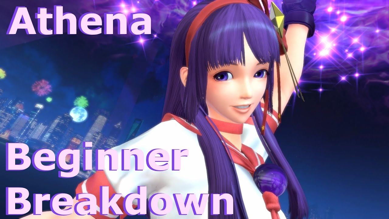 KoF XIV: Athena Beginner Breakdown - YouTube