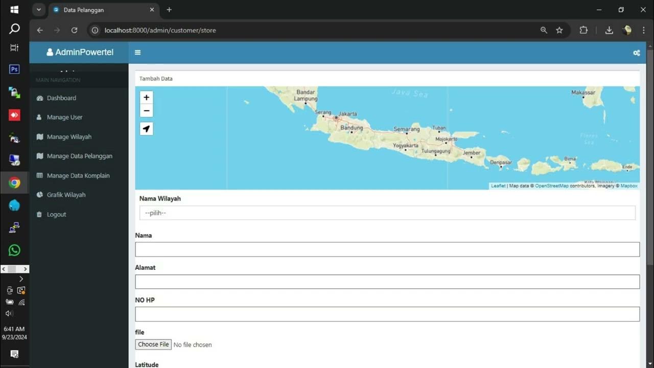 WEB PEMETAAN WILAYAH ( LARAVEL FRAMEWORK ) | TUTORIAL LENGKAP - YouTube