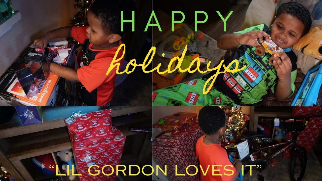 LIL GORDON'S XMAS - YouTube