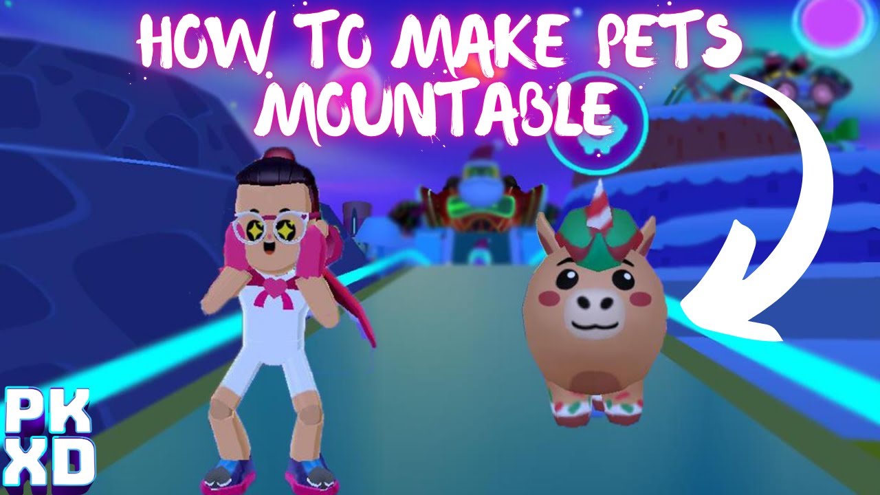 SECRET WAY TO GET MOUNTABLE PET IN PKXD || pk xd unbox joy - YouTube