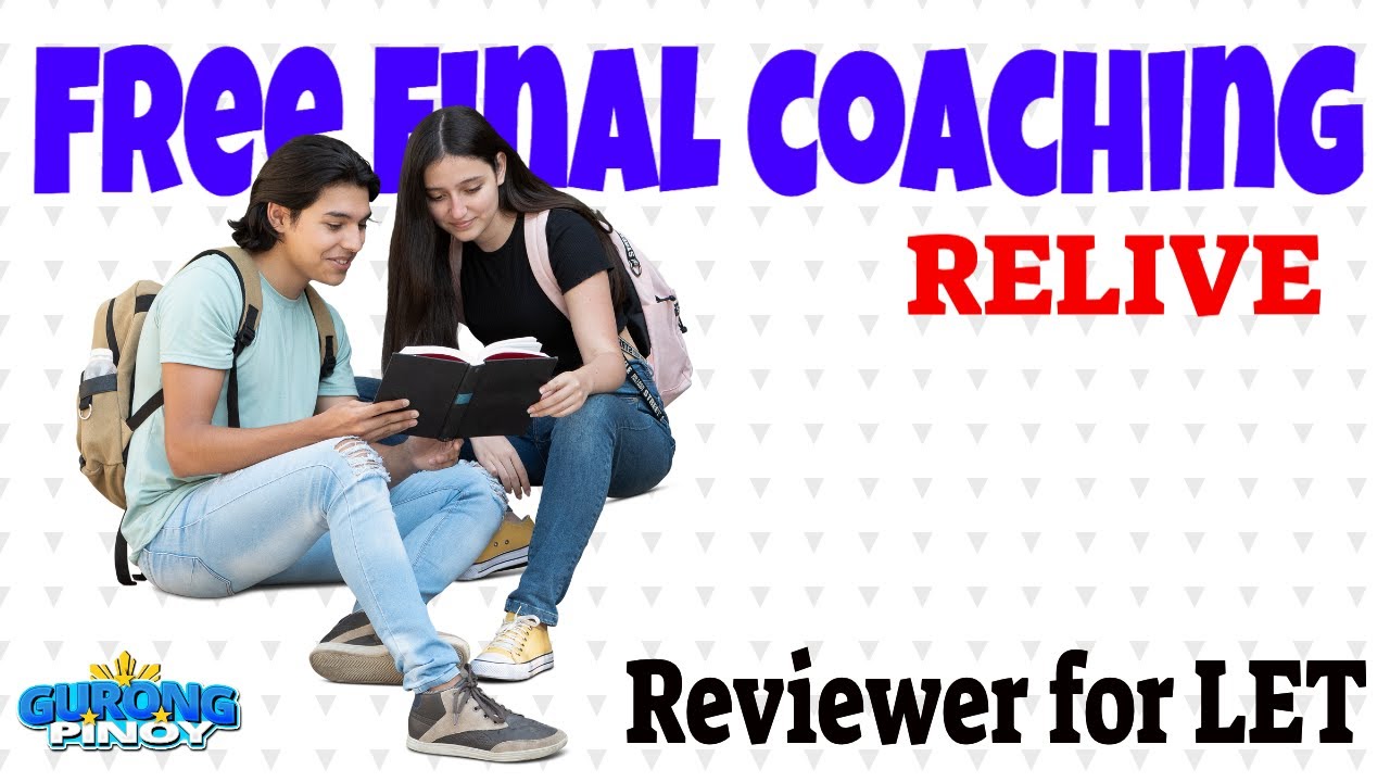 FREE FINAL COACHING (July 25, 2024) - YouTube