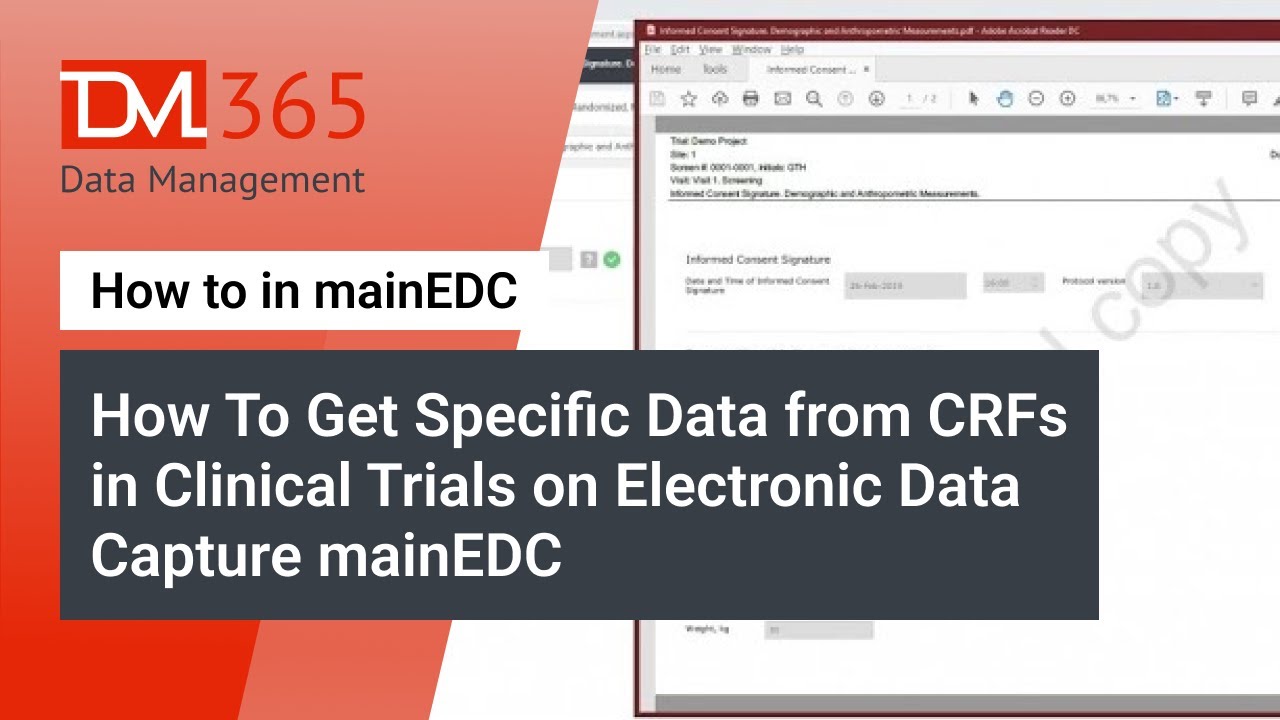 How To Get Specific Data From CRFs In Clinical Trials On Electronic How To Get Specific Data From CRFs In Clinical Trials On Electronic