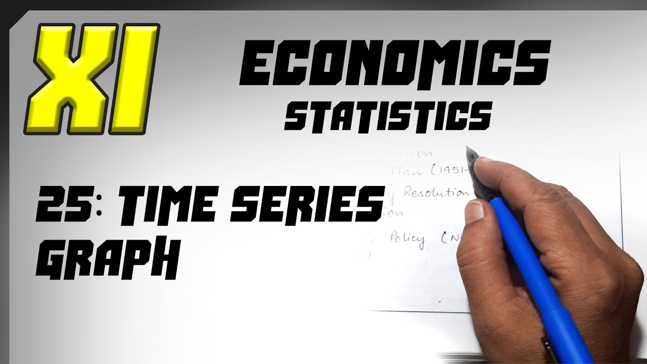 XI Statistics for Economics #25//Time Series Graph - YouTube