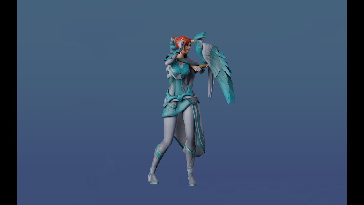 Paladins - Custom Diamond Cassie - YouTube