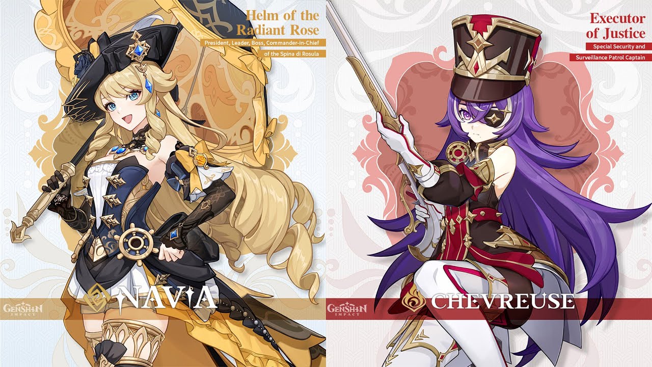 ITS OUT!!! NAVIA and Chevreuse DRIP MARKETING - Genshin Impact - YouTube