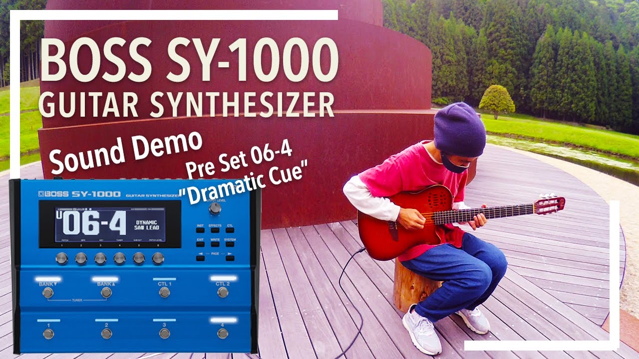 Boss SY-1000 Guitar Synthesizer [Sound Demo] preset06-4 with Godin ...