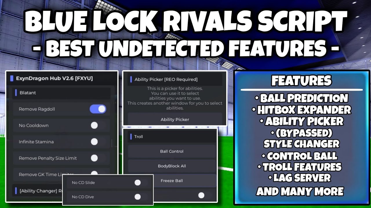 [NEW] Blue Lock:Rivals Script Ability Picker, Bypassed Style Changer ...