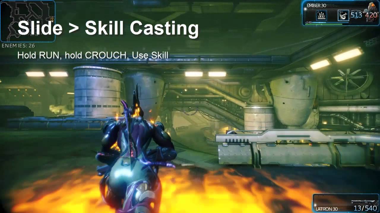 Warframe Techniques Episode 07 - Movement Casting - YouTube