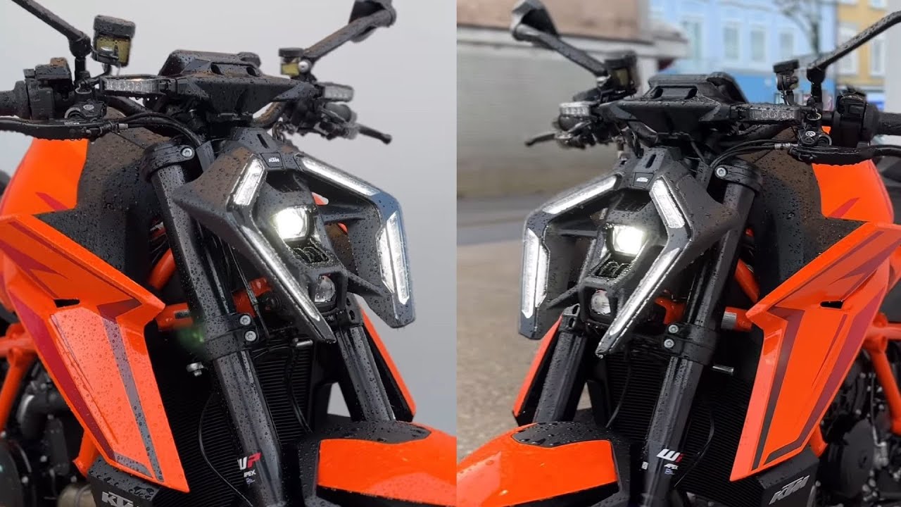 2025 KTM 1390 Super Duke GT spied - YouTube