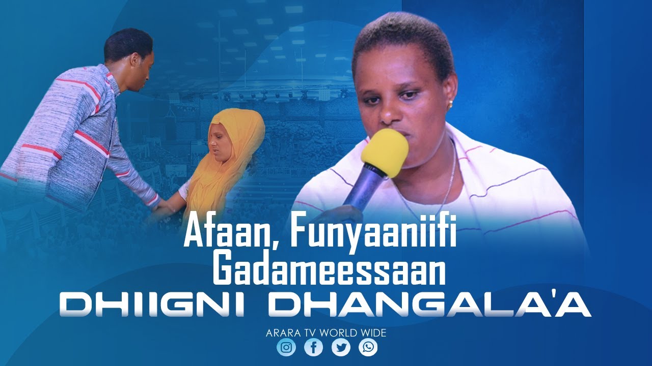 Dhuga Baatii Dinqii || Raajii Masarat Taayyee || ARARA TV WORLD WIDE ...