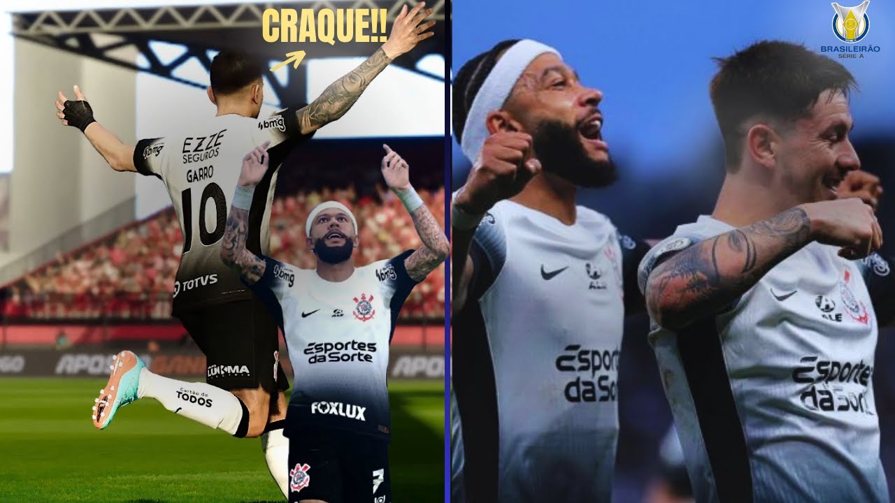 GARRO E DEPAY - A MELHOR DUPLA DO BRASILEIRÃO!! - MASTER LEAGUE #4 ...