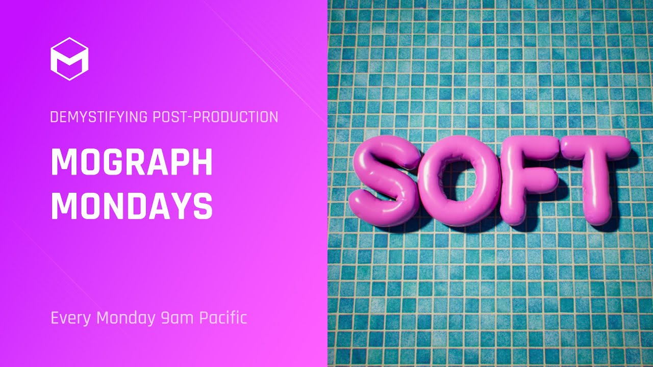MoGraph Mondays (C4D & RS) 1/4 - YouTube