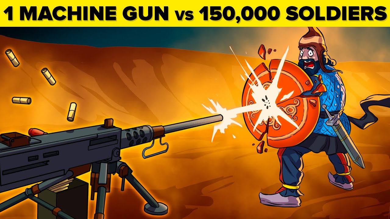 What If a Single Machine Gun Showed at the Battle of Thermopylae - YouTube