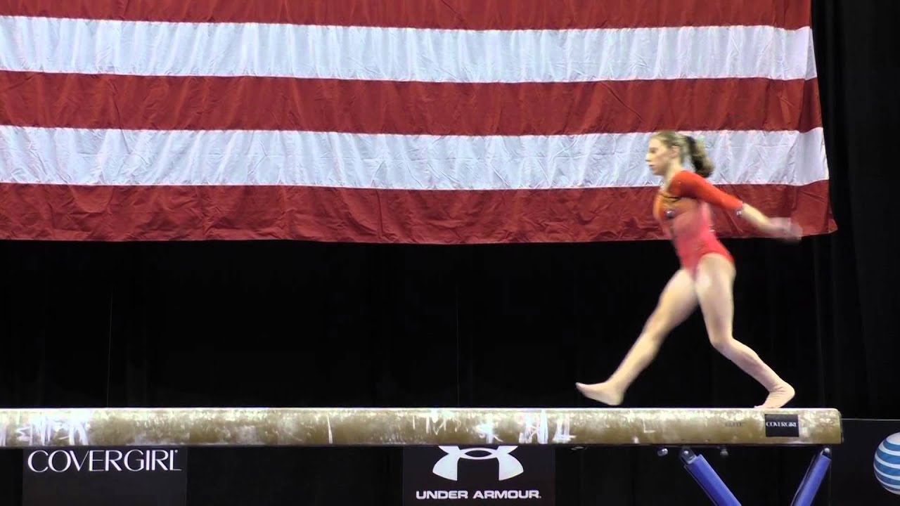 Sydney Johnson-Scharpf – Balance Beam – 2015 P&G Championships – Jr ...