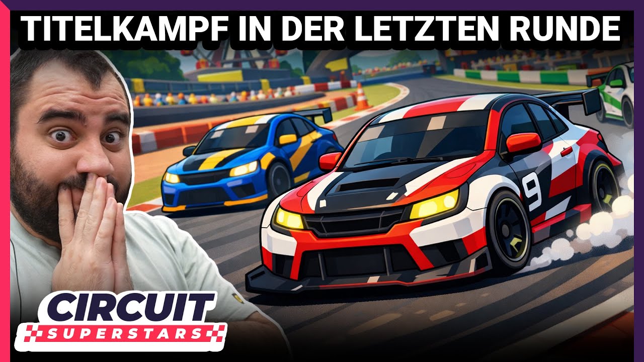 HEFTIGER TITELKAMPF BEI DEN TOURENWAGEN 🤩 Circuit Superstars Let's Play ...