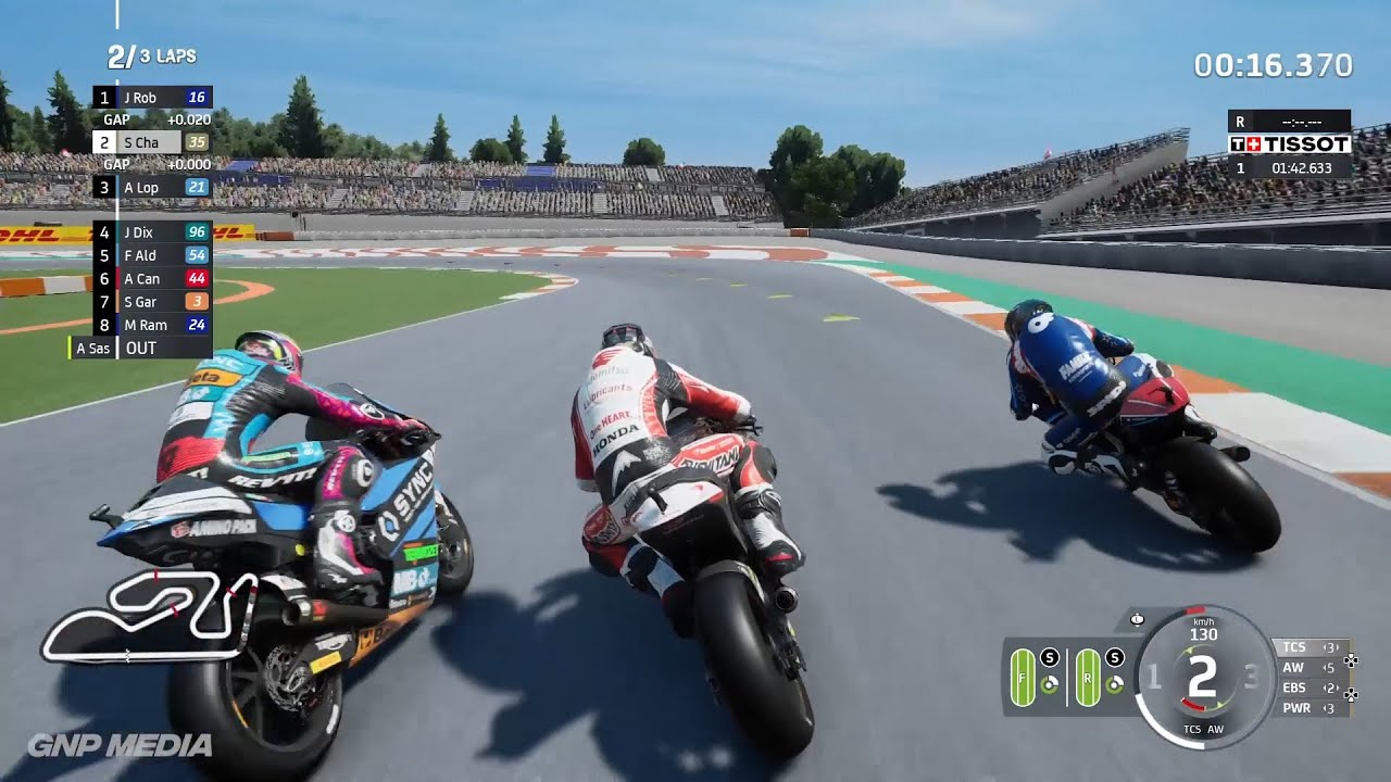 MotoGP 24 - Somkiat Chantra - Moto2 - Valencia Circuit - 3 Laps ...