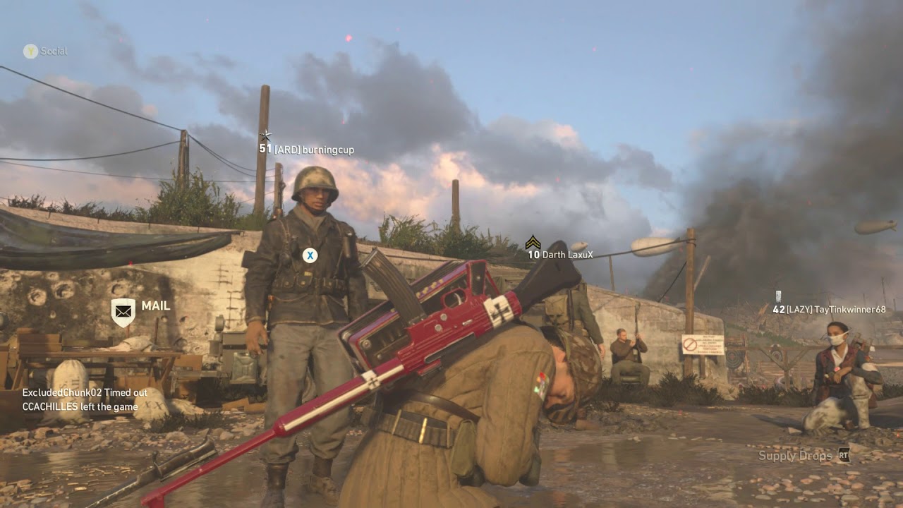 Cod WW2 Social Rank 16 Unlock!! - YouTube