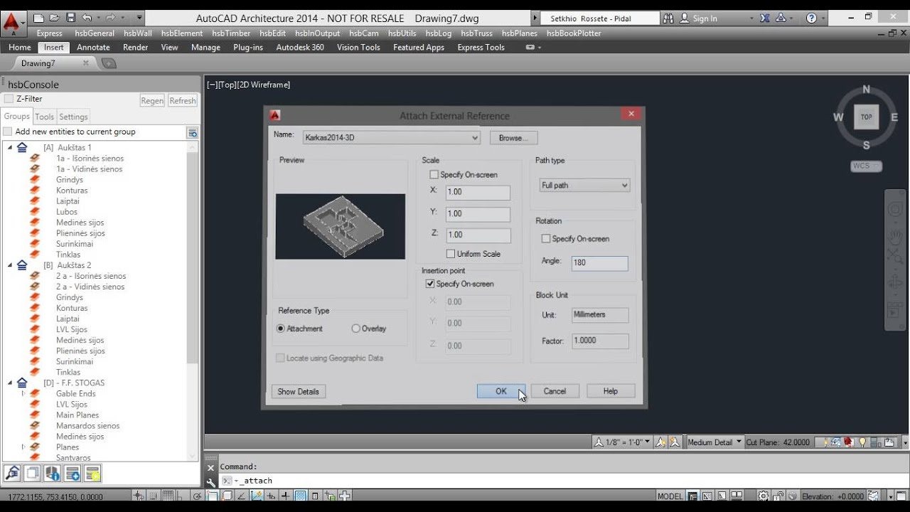hsbCAD WALL. Проектирование сборных щитовых домов. Часть 1. - YouTube