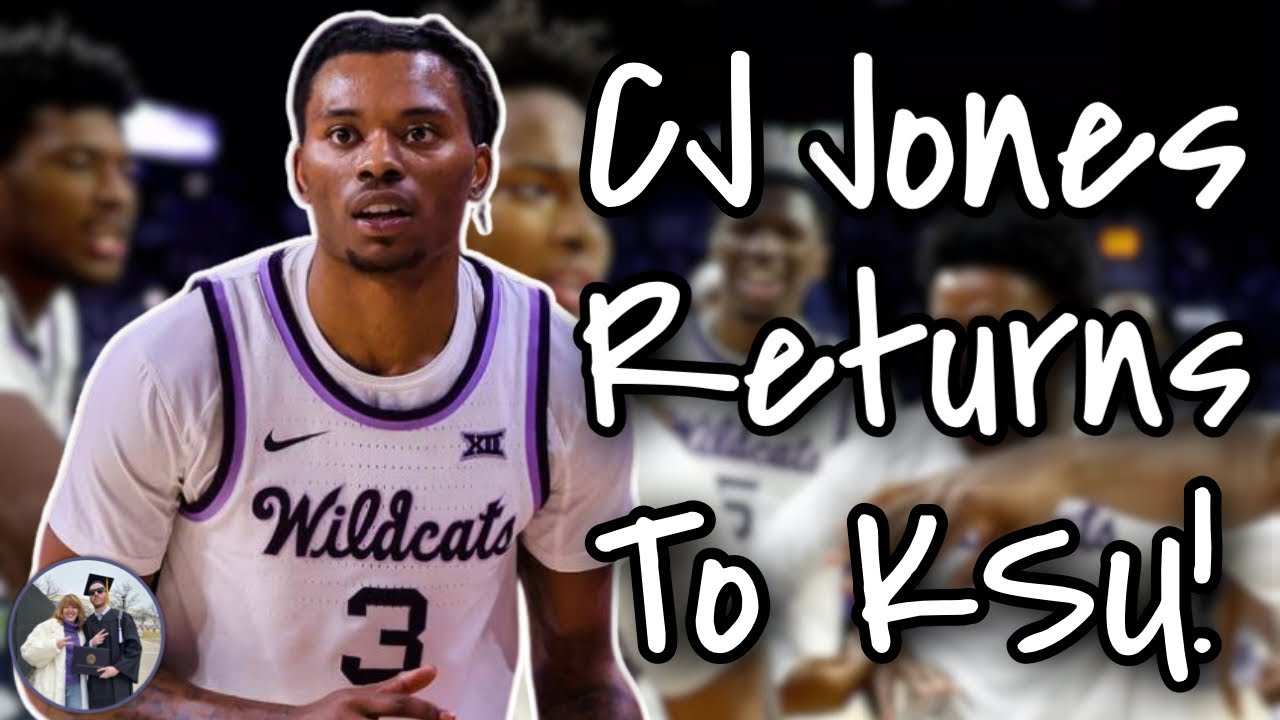 CJ Jones is Back At Kansas State and Fans Are Shocked! - YouTube