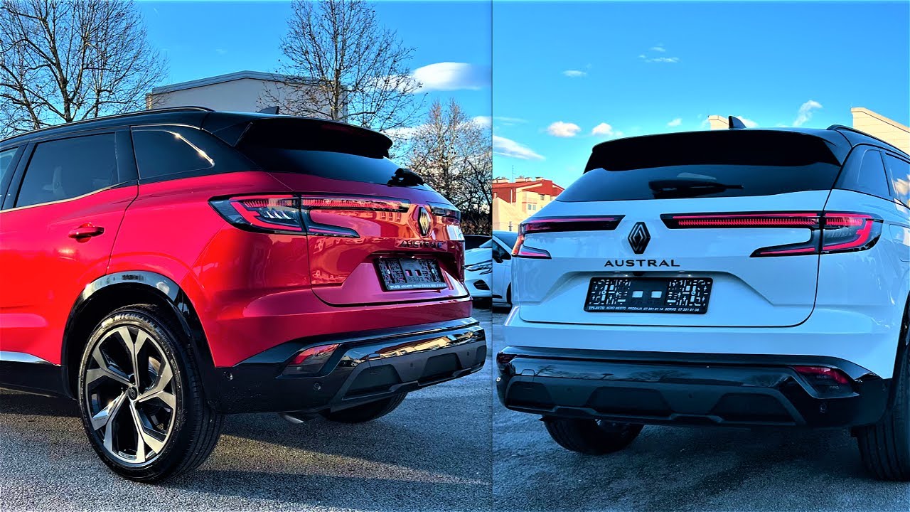 New Renault AUSTRAL 2023 - Two COLORS Comparison by Supergimm - YouTube
