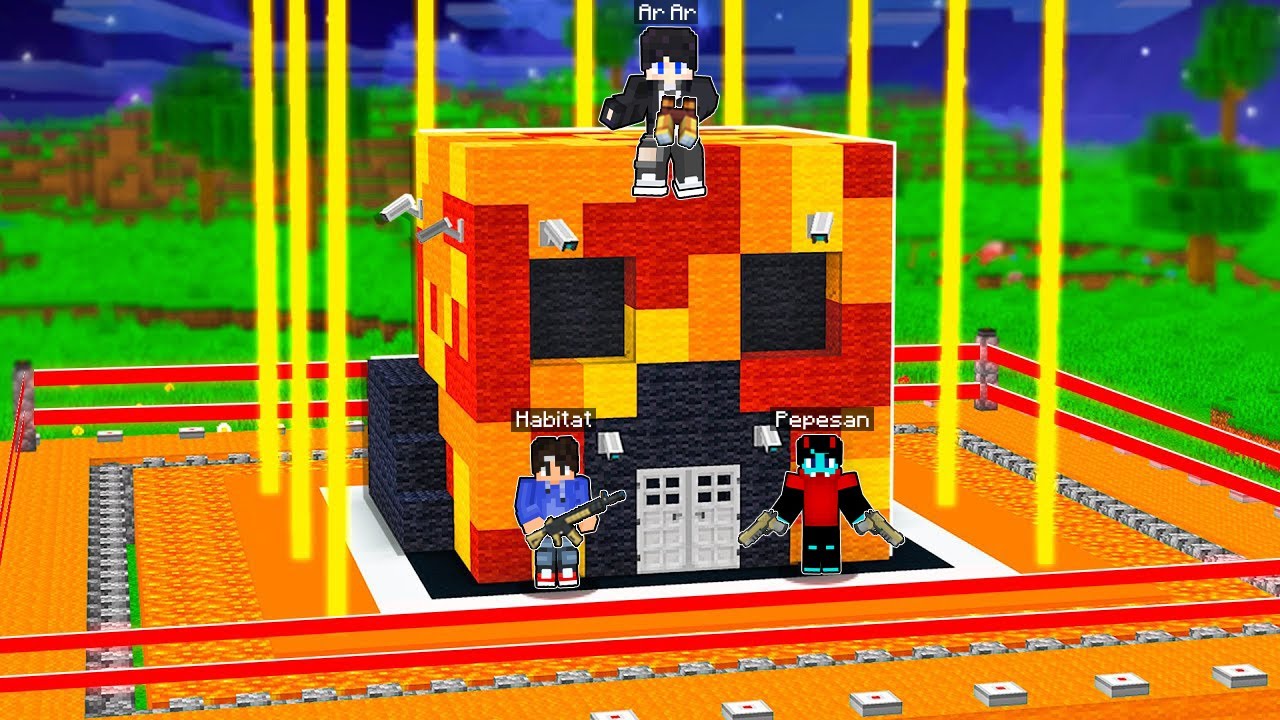 Best and Most SECURE HOUSE in Minecraft - YouTube