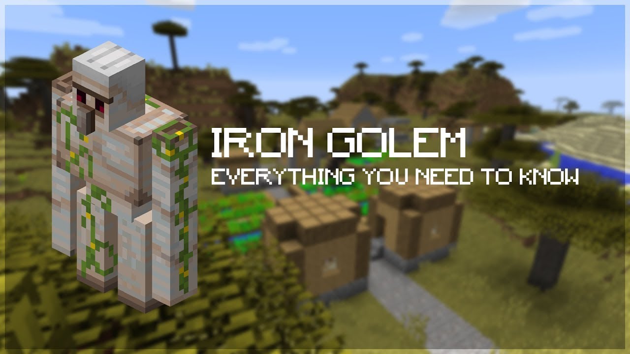 how to make iron gollum in minecraft - YouTube