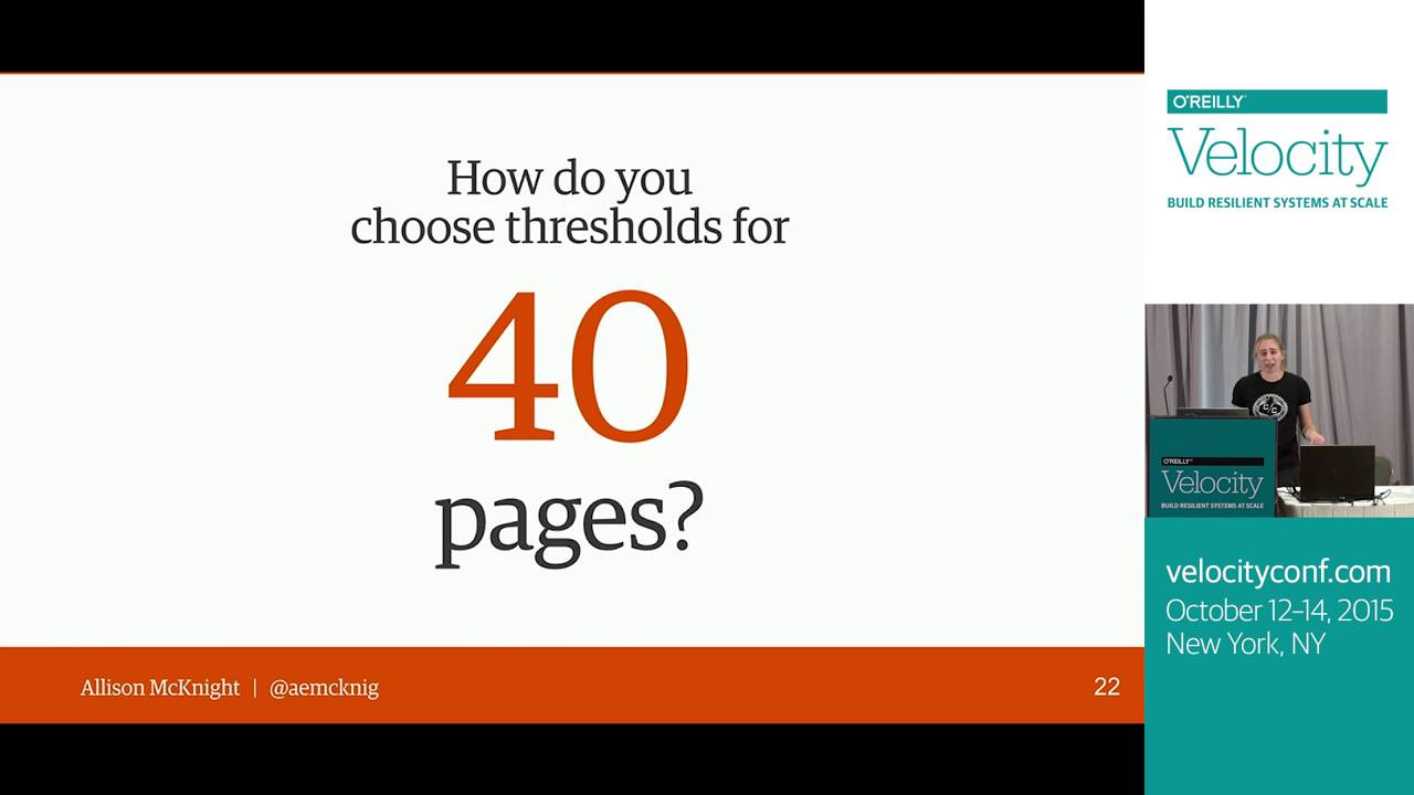 Allison McKnight - Crafting Performance Alerting Tools - YouTube