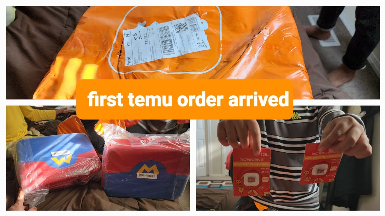 first @temu parcel arrived/opening of #temu parcel/ received Nintendo ...