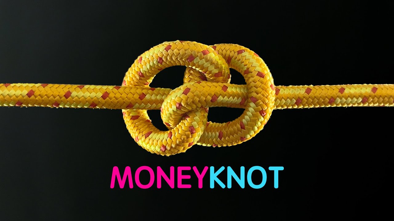 How To Tie A Money Knot - YouTube