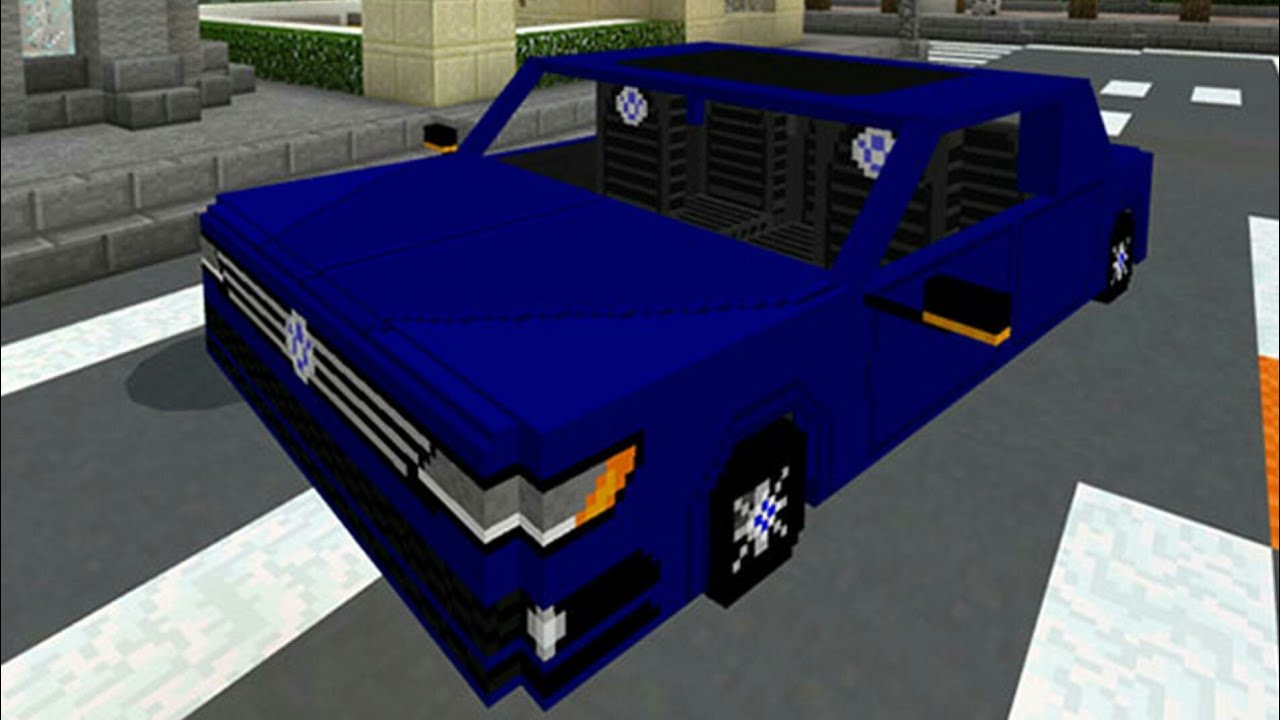 How to make car in minecraft - YouTube