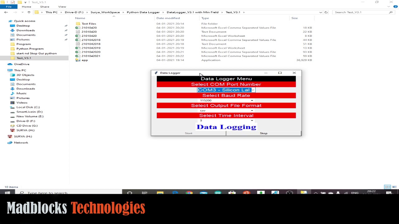 Data Logger Python Windows Application YouTube data-logger-python-windows-application-youtube