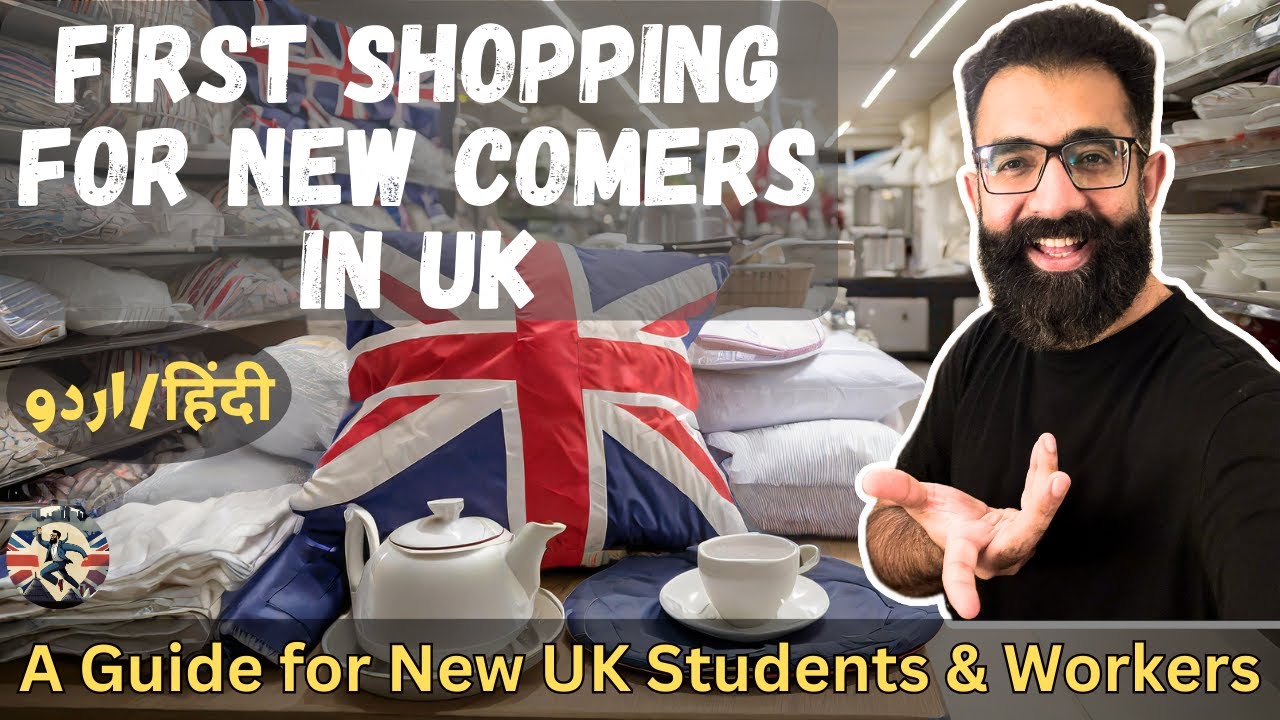 First Shopping for Students and Workers in UK 🇬🇧 #ukstudyvisa #ukjobs # ...