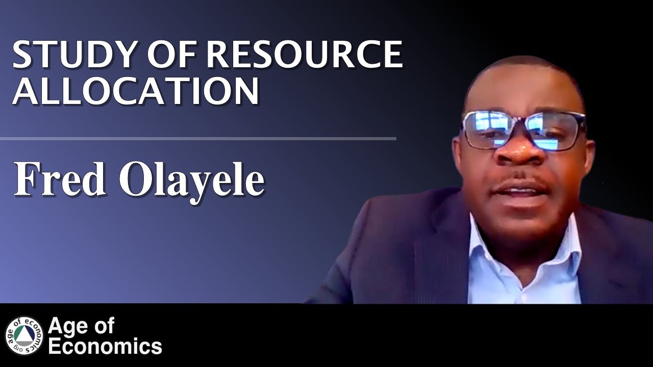 Fred Olayele - About economics - YouTube