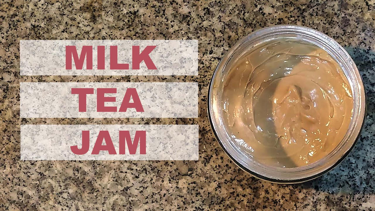 How to Make Milk Tea Jam - YouTube