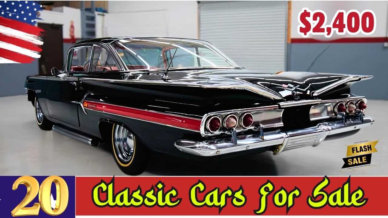 The classic car is offered by its owner on Market Place. - YouTube