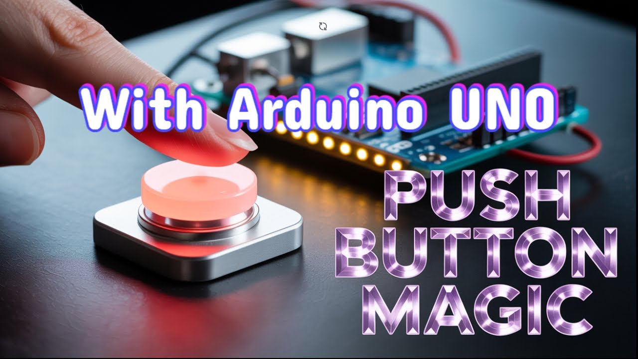 PUSH BUTTON CONTROL LED LIGHT WITH ARDUINO UNO! |@RoboticbyNUTHAND ...
