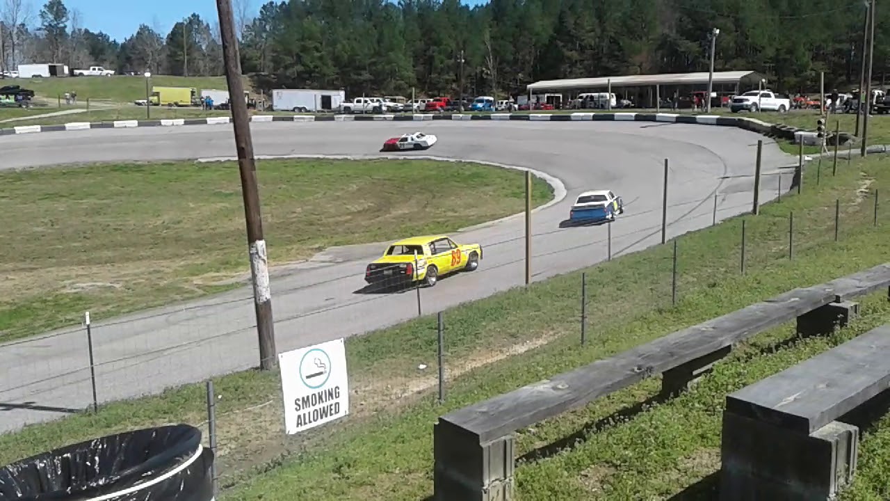 Jasper Speedway Wreck 3/17/19 - YouTube