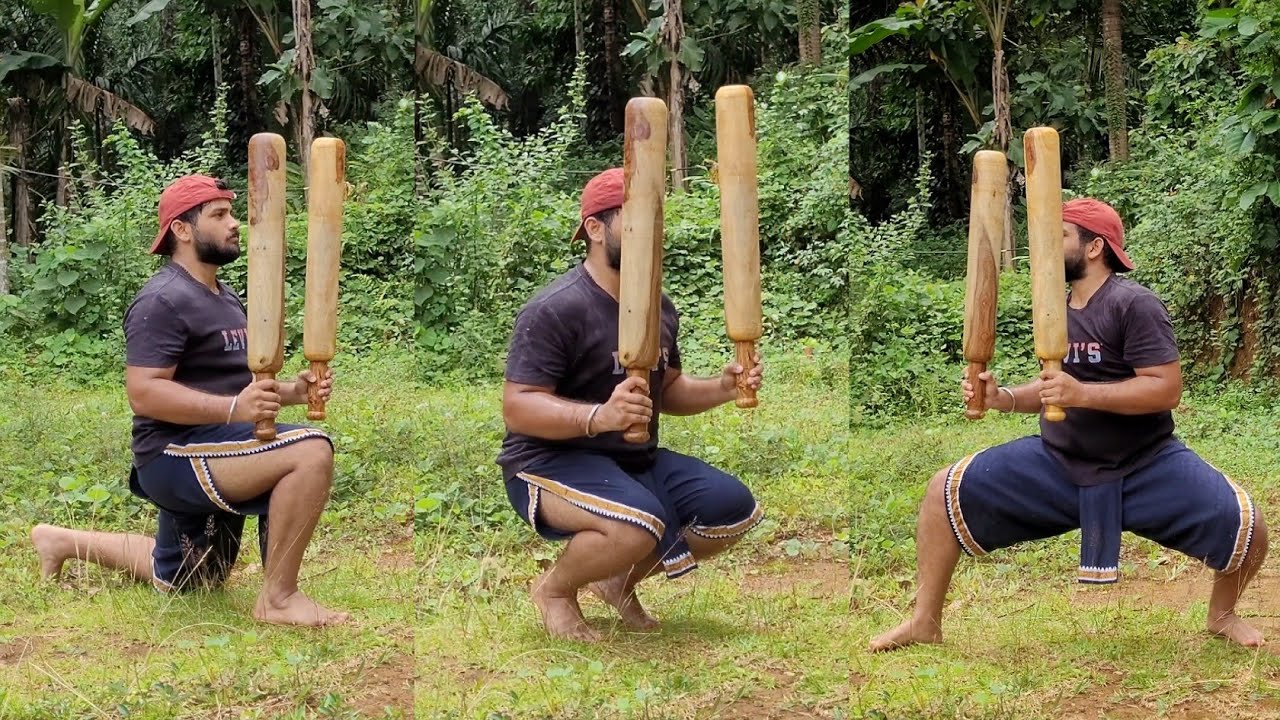 Legs & Arms Workout With Traditional Mugdar / Indian Club - YouTube