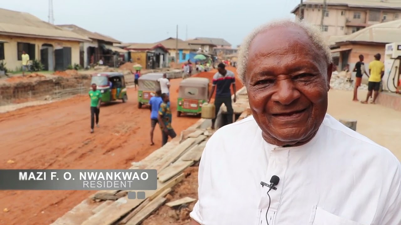 Obohia Road Aba Ongoing #RebuildingAbia - YouTube