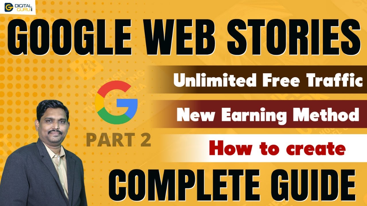 WebStories || Best Earning Method 2022 Using Google || Free Traffic with web stories Telugu Part ...