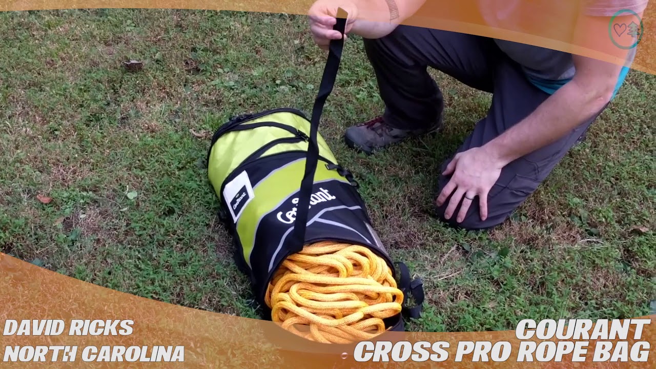 Courant Cross Pro Rope Bag - TreeStuff Customer David Ricks' Review In ...