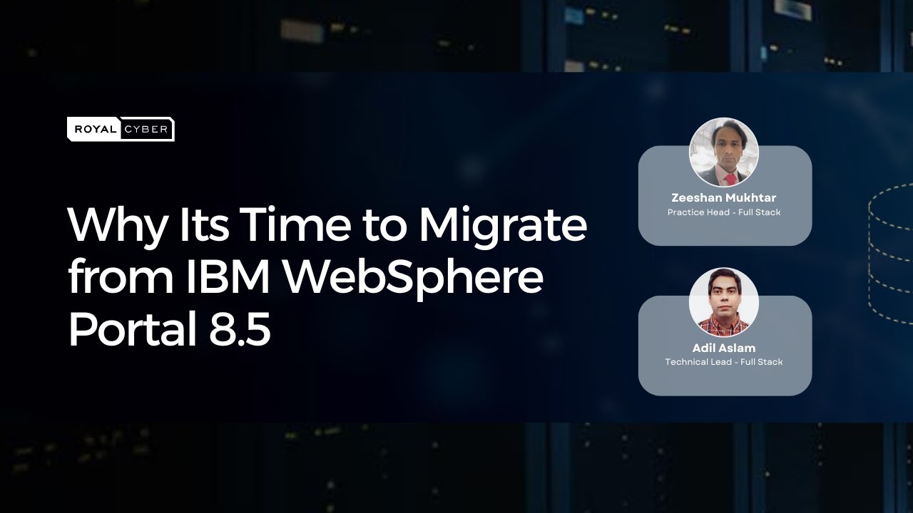 Upgrade from IBM WebSphere Portal 8.5 - YouTube