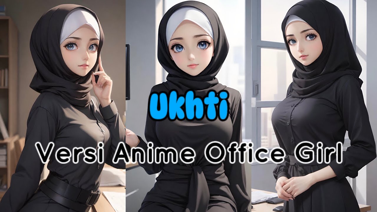 Kumpulan Ukhti Versi Anime | Office Girl (PART 002) - YouTube