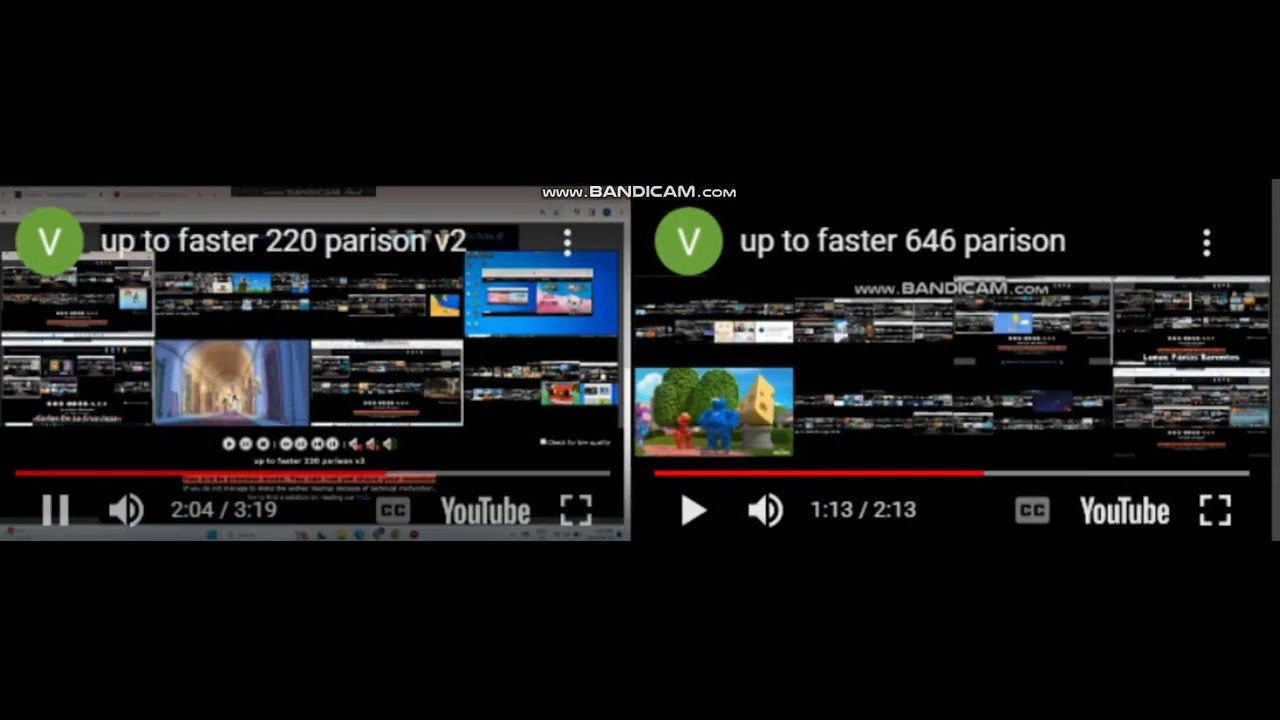 up to faster 795 parison - YouTube